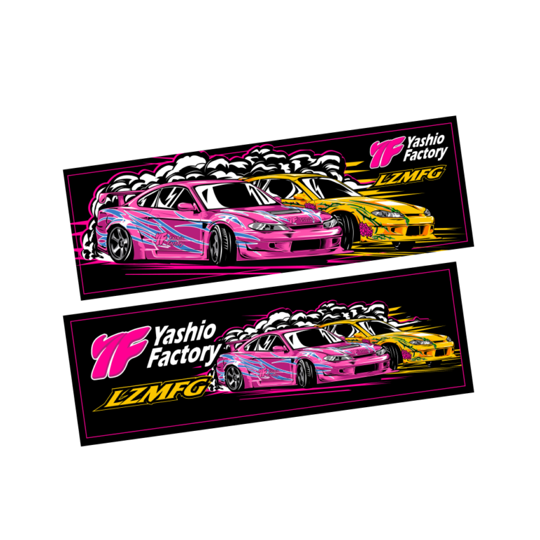 YASHIO FACTORY x LZMFG Sticker Pack - Yashio Factory