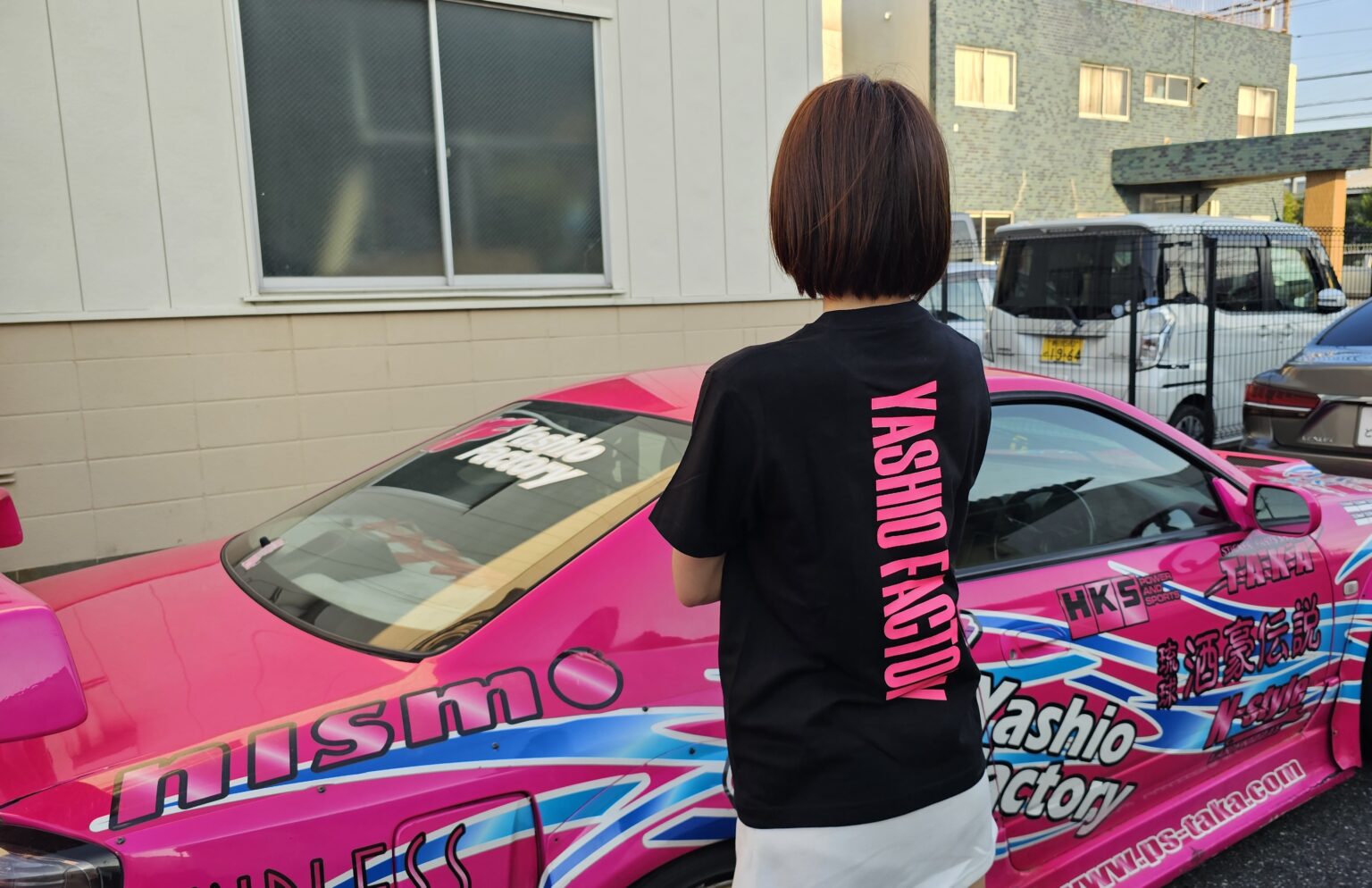 YASHIO FACTORY ARISA Tシャツ ブラック - ヤシオファクトリー